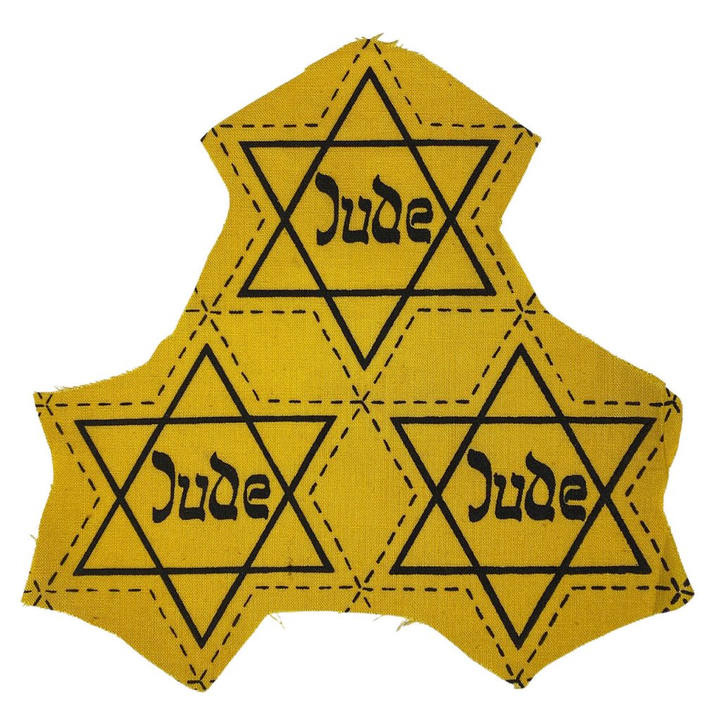 Three unissued German Stars of David – Holocaust Archive
